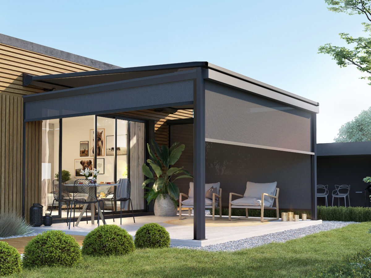 Screens voor overkapping - Zonwering Online